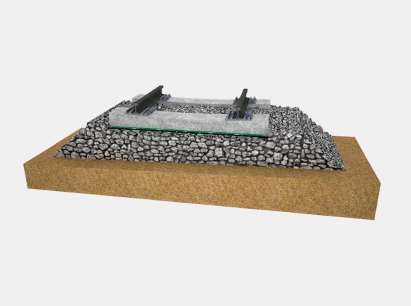 Pads sotto traversa - USP | Isolgomma